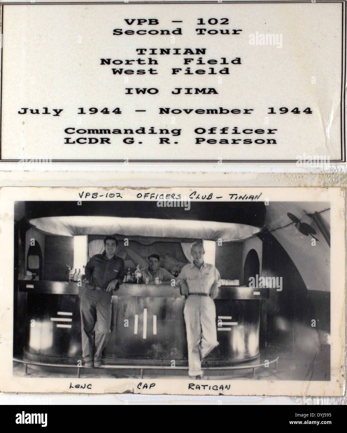 This photo is part of a collection from VP-14, VP-102, and VPB-102 ...