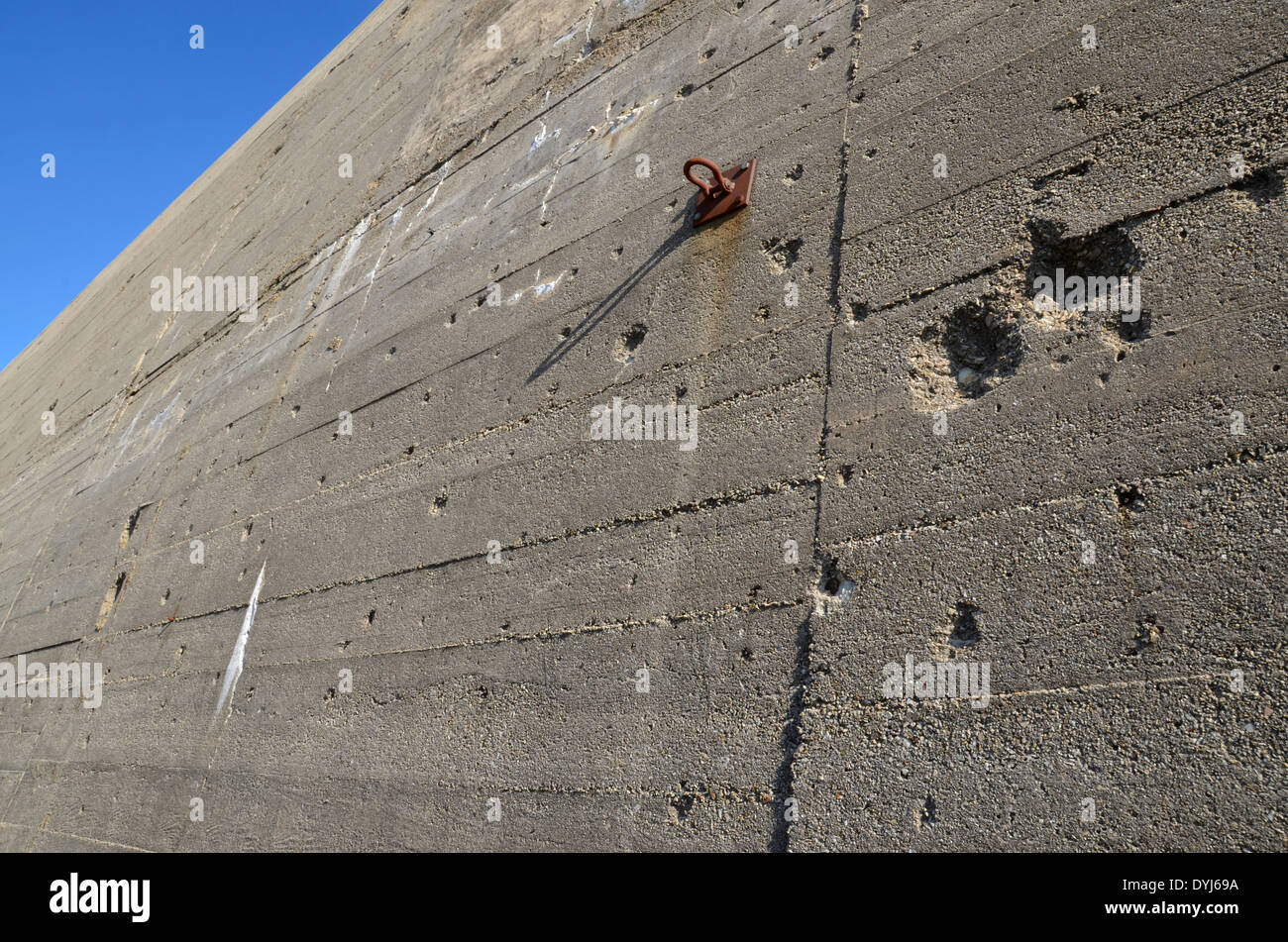 WW2: remains of the German Atlantic wall in Brittany Stock Photo - Alamy
