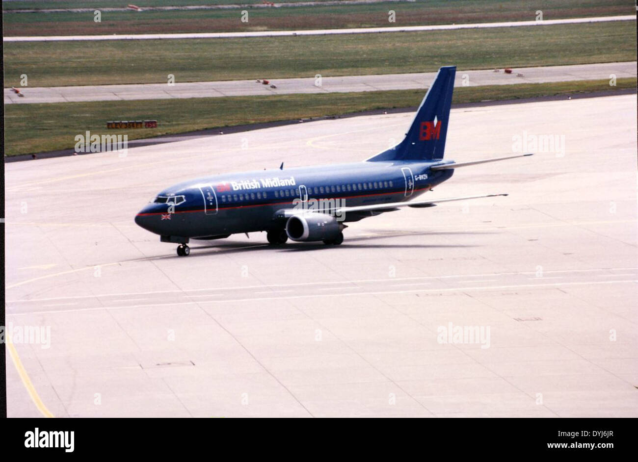 The Boeing B-737-5Q8, registered G-BVZH, is a short- to medium-range ...