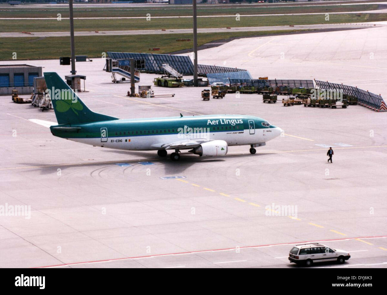 The Boeing B-737-548, registered EI-CDG, is a variant of the widely ...