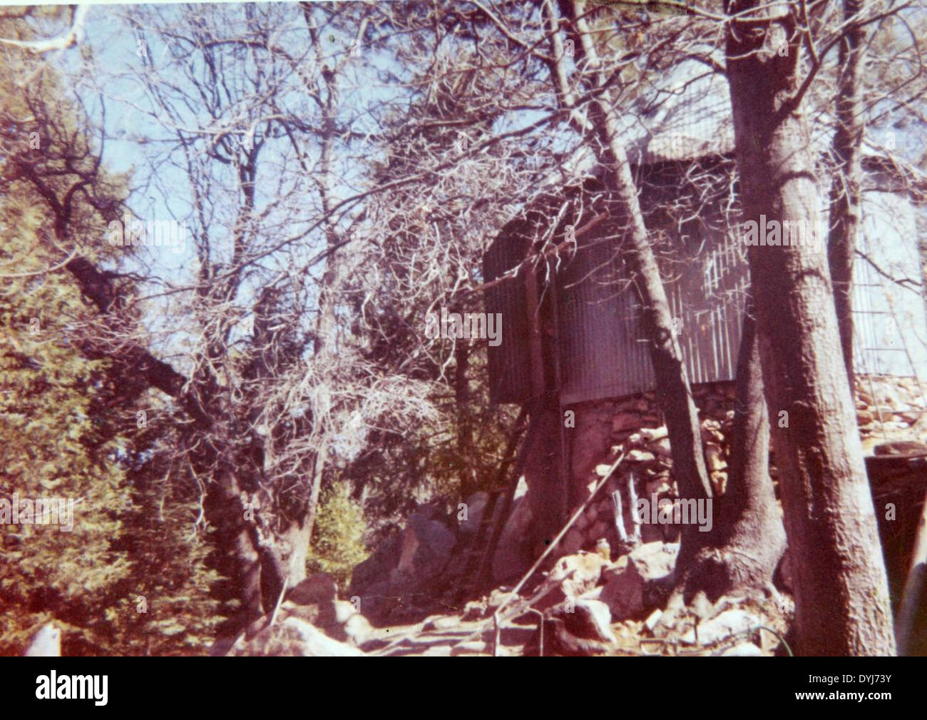 Donald Gordon Collection-Don Gordon's Home Mount Palomar Stock Photo ...