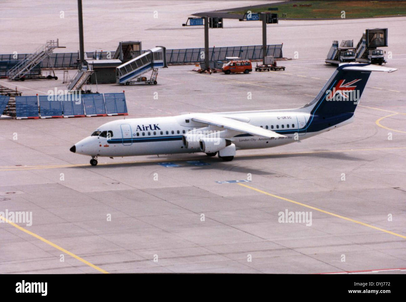 The BAe-146-300 is a regional jet airliner used for short-haul flights ...