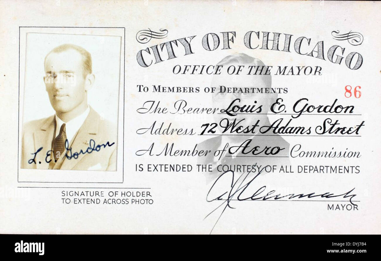 The Louis Gordon Collection features significant aviation-related ...