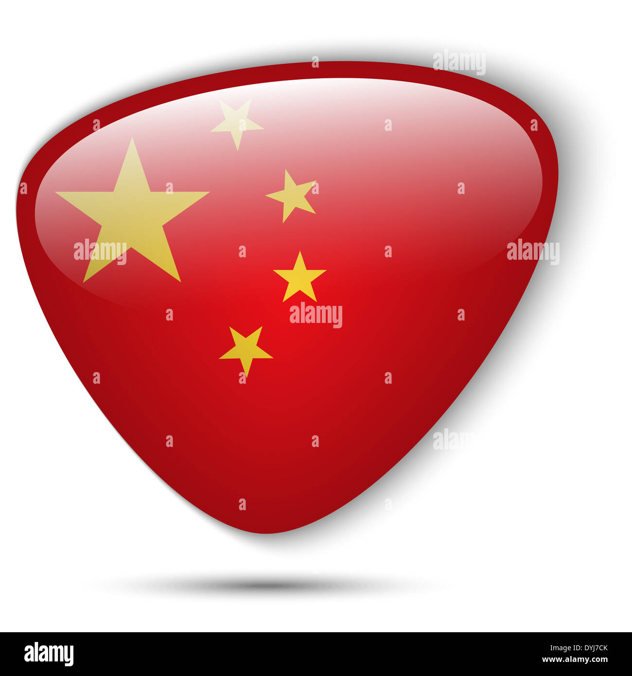 Vector - China Flag Glossy Button Stock Photo - Alamy