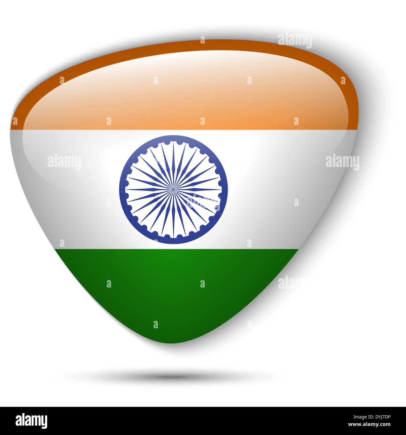 Vector - Indian Flag Glossy Button Stock Photo - Alamy