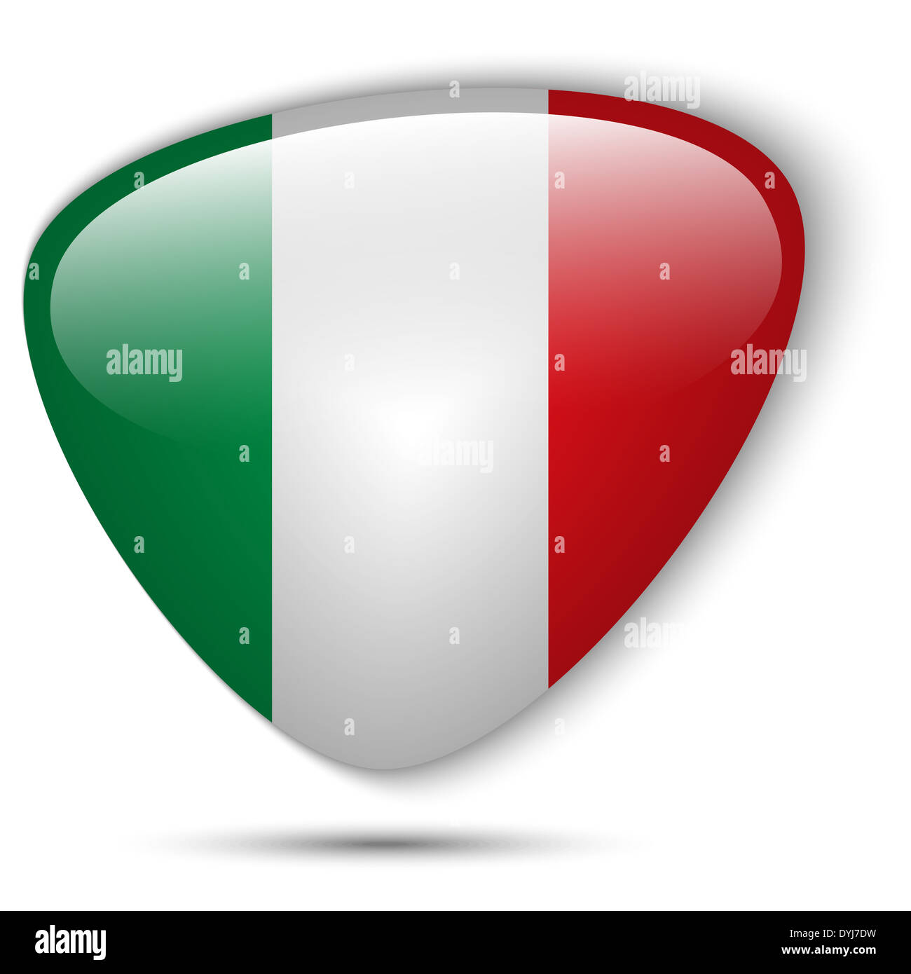 Vector - Italy Flag Glossy Button Stock Photo - Alamy