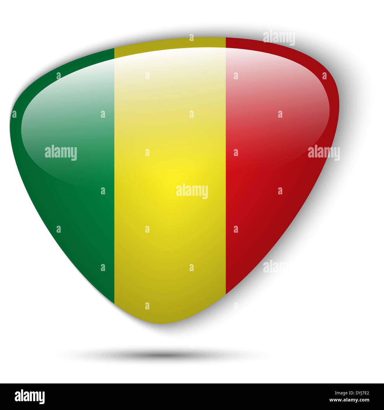 Vector - Mali Flag Glossy Button Stock Photo - Alamy