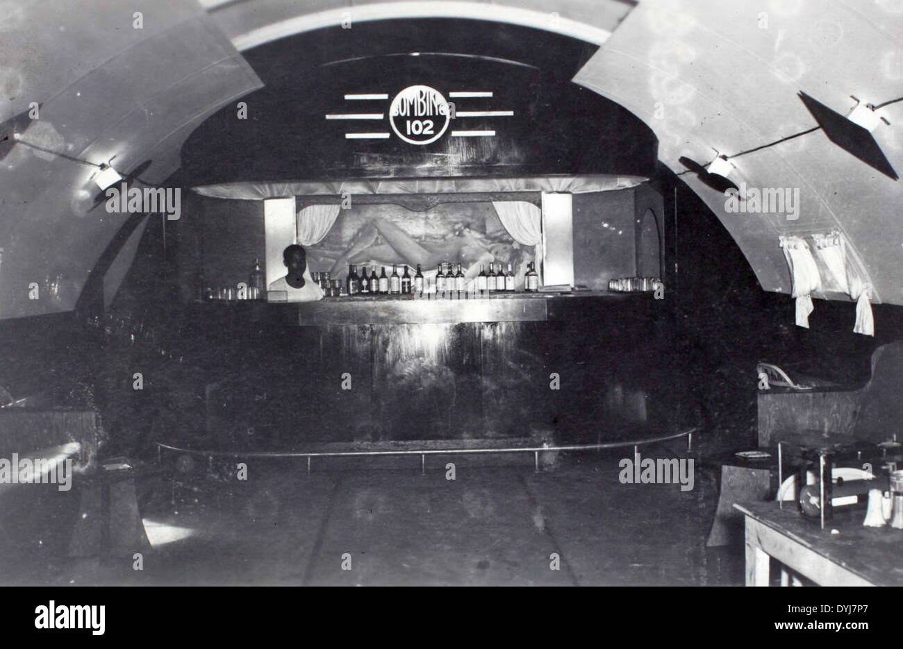 This photo captures the second tour of the U.S. Navy's VPB-102 squadron ...