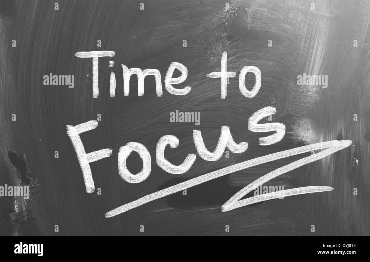 Focus time Black and White Stock Photos & Images - Alamy