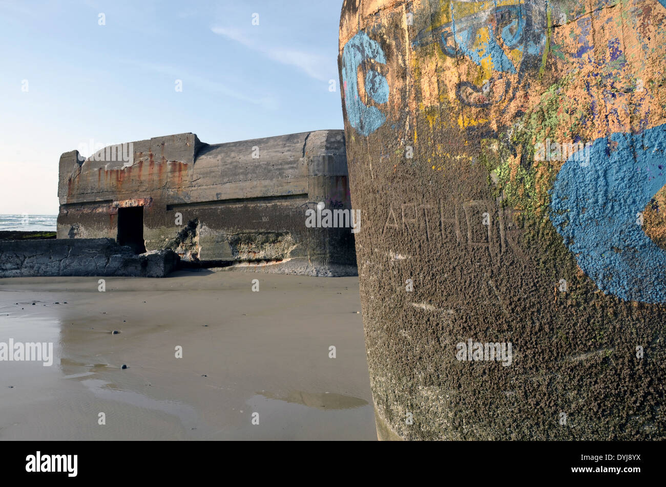 German Fortification Atlantic Wall Stock Photos & German Fortification ...