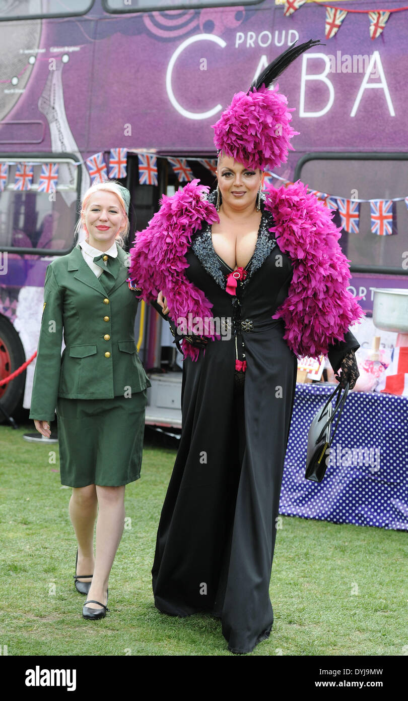 Performers from Brighton's Proud Cabaret Club at the Brighton and Hove ...