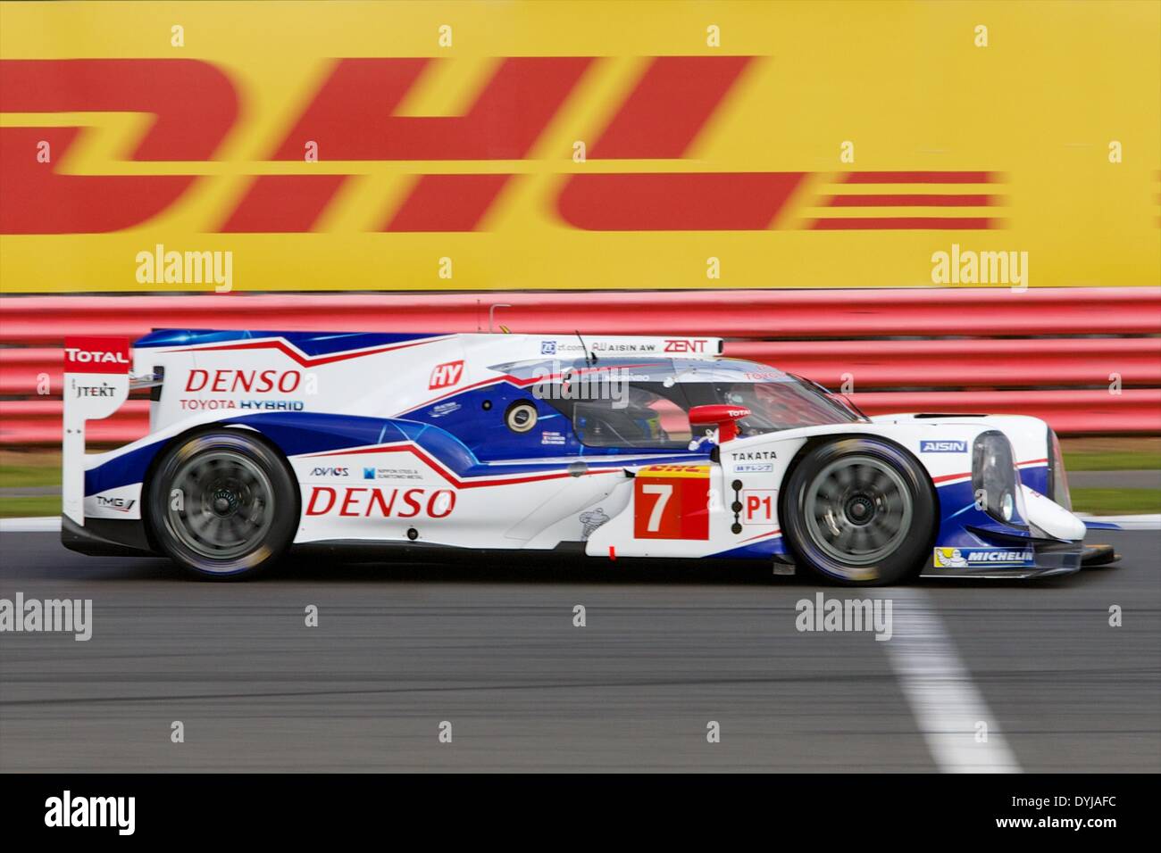 Silverstone, UK. 19th Apr, 2013. TOYOTA RACING Toyota TS 040-Hybrid ...