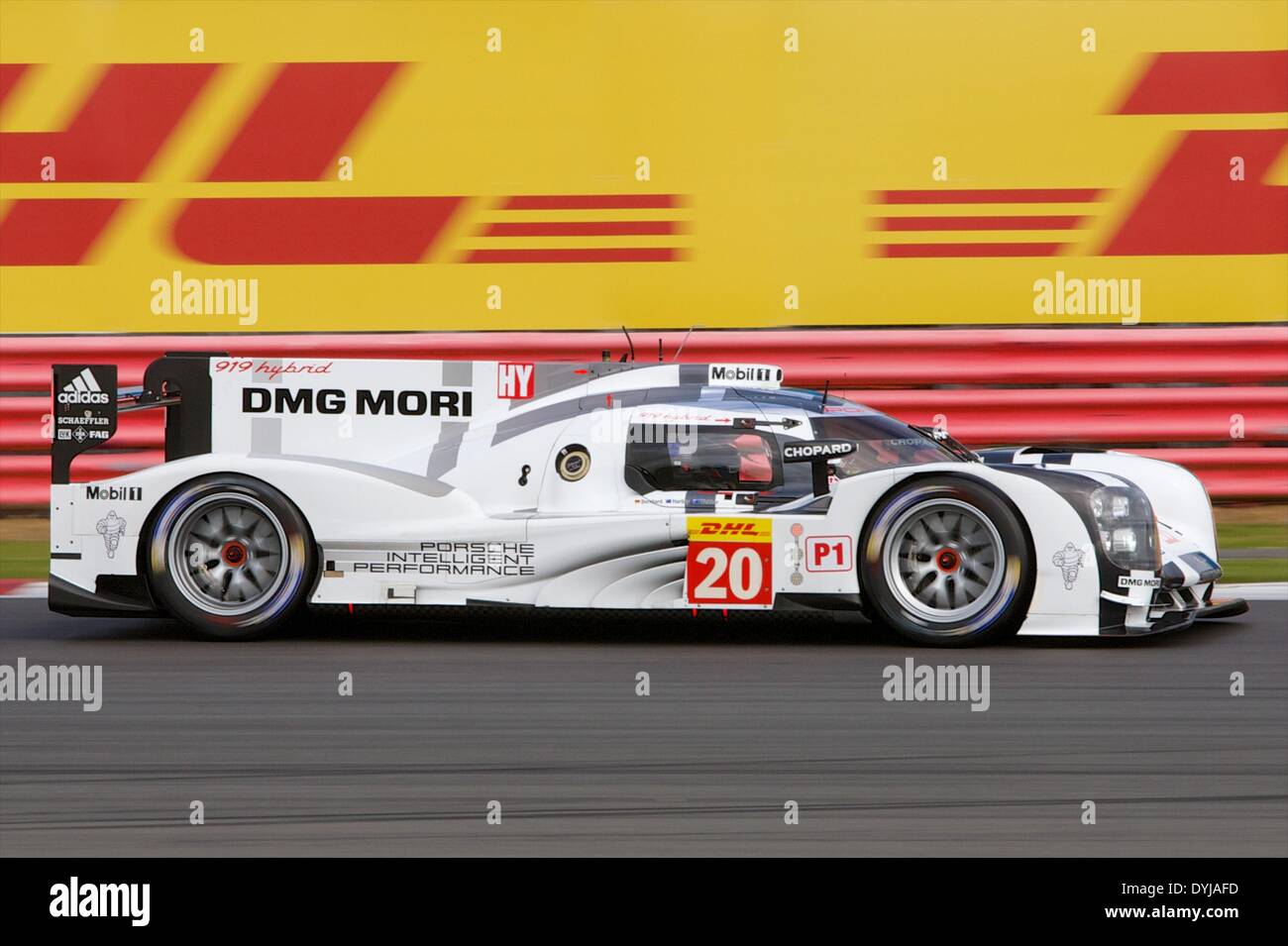 Silverstone, UK. 19th Apr, 2013. PORSCHE TEAM Porsche 919 Hybrid LMP1 ...
