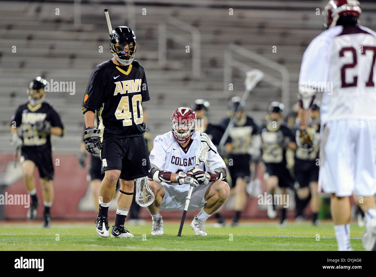 Hamilton, New York, USA. 18th Apr, 2014. April 18, 2014: Colgate ...