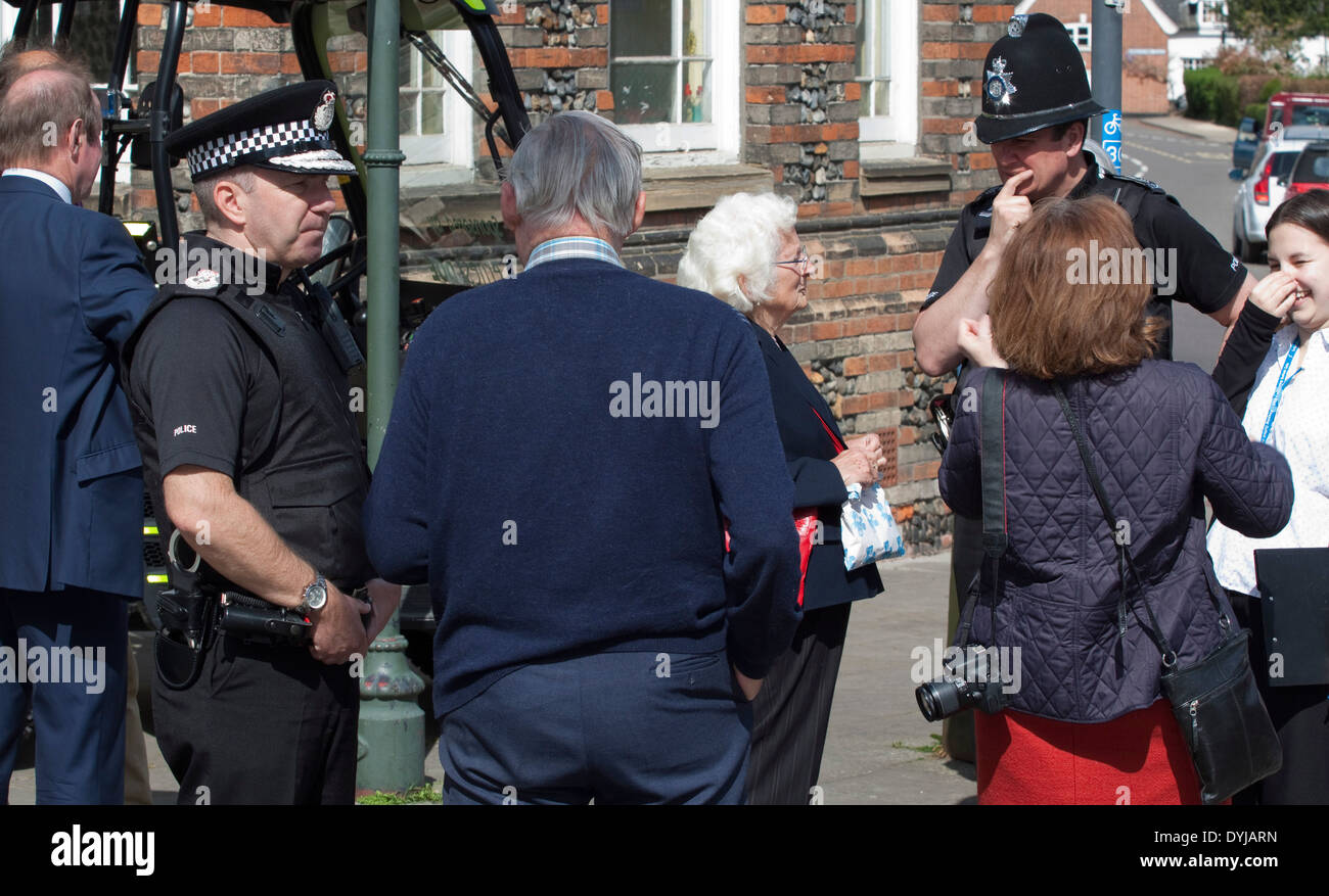 Suffolk Constabulary public meet and greet with Chief Constable Douglas ...