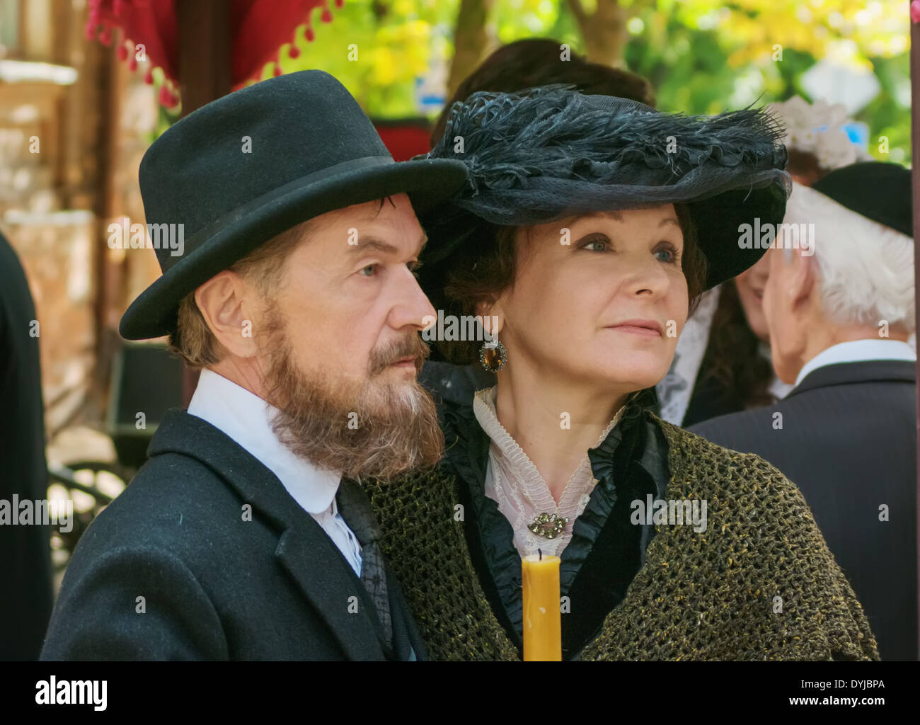 Movie episode - Marc Chagall and Bella Rosenfeld's wedding Stock Photo ...