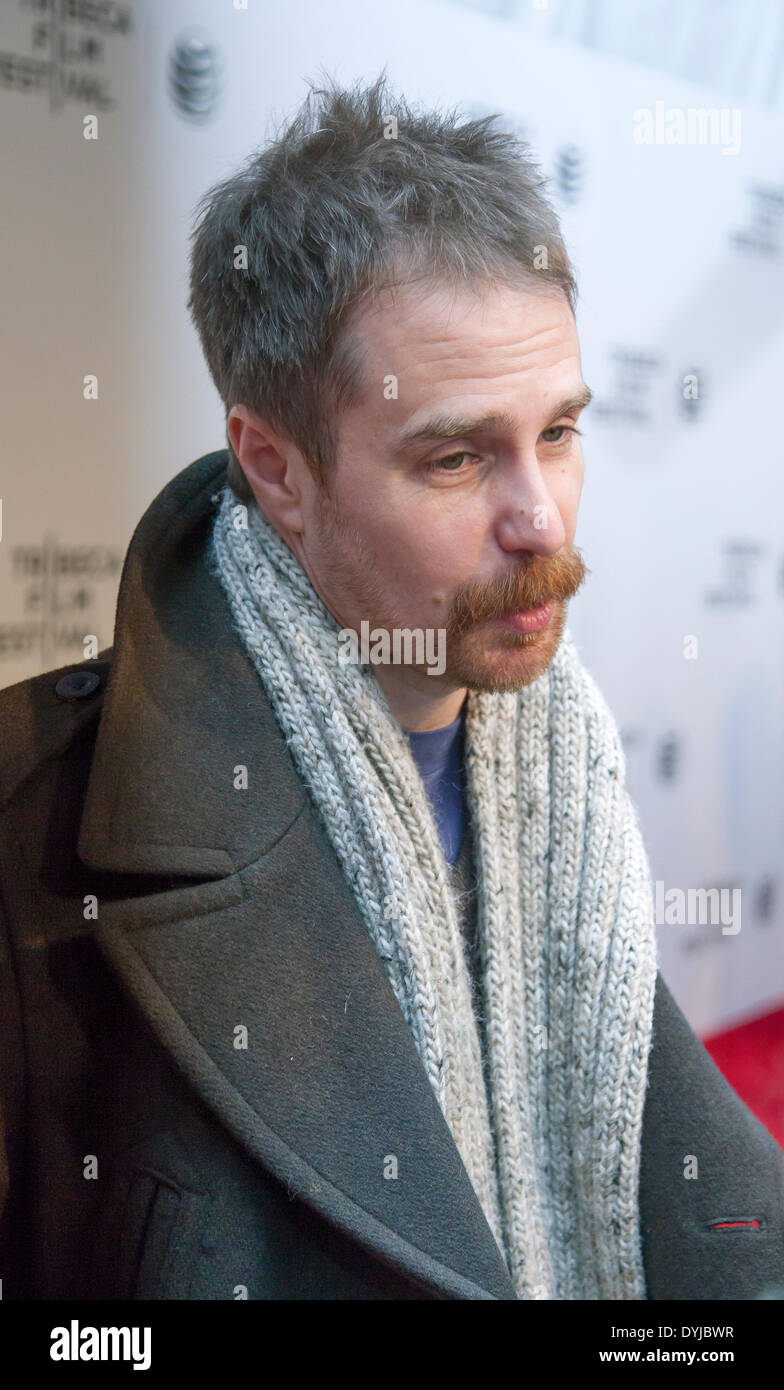 New York, NY, USA - April 18, 2014: Actor Sam Rockwell attends the 2014 ...