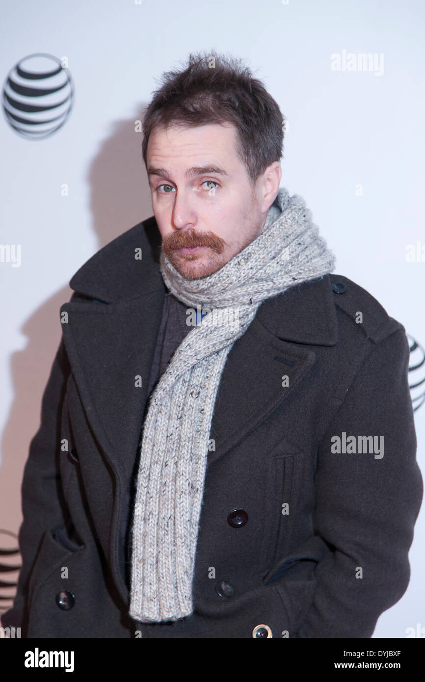 New York, NY, USA - April 18, 2014: Actor Sam Rockwell attends the 2014 ...