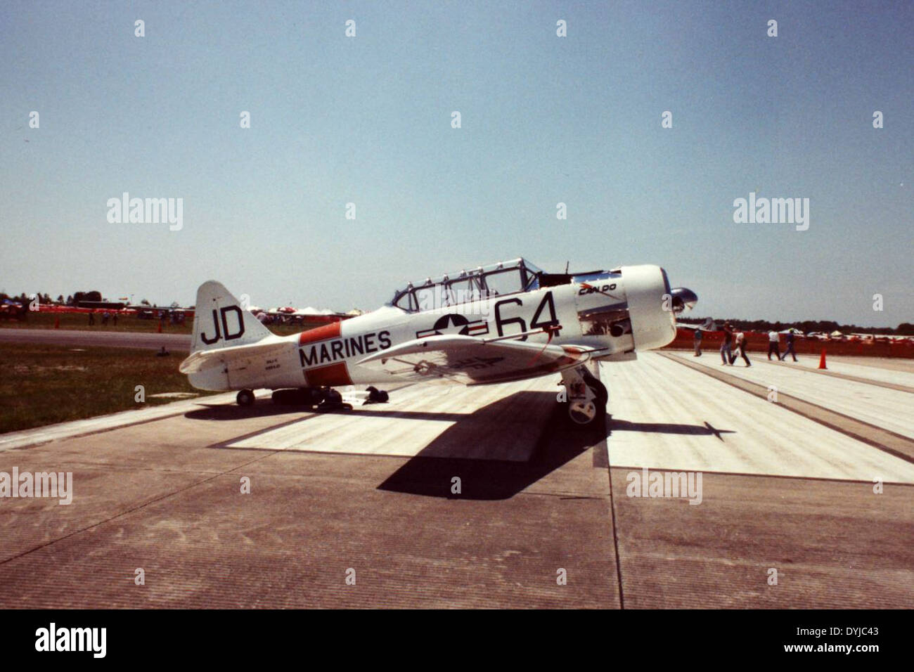 The North American SNJ-5 was a U.S. Navy training aircraft used during ...