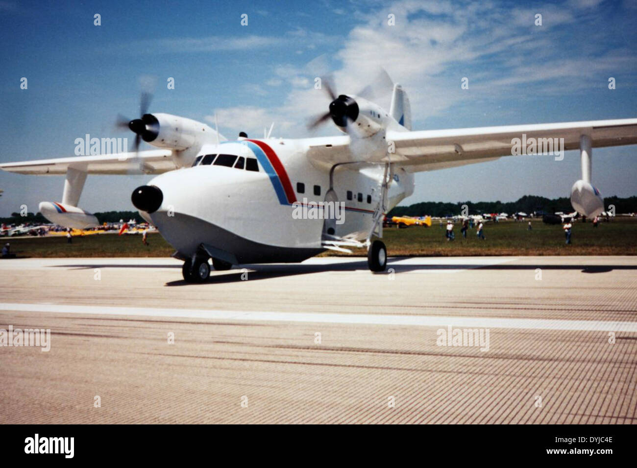 The Grumman Albatross is an amphibious aircraft equipped with Rolls ...