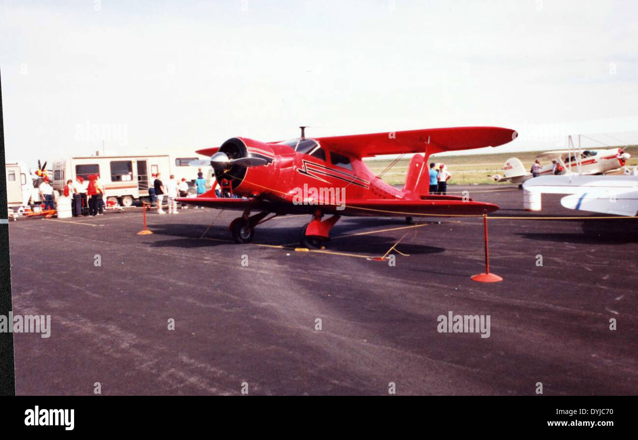 Staggerwing aircraft hi-res stock photography and images - Alamy