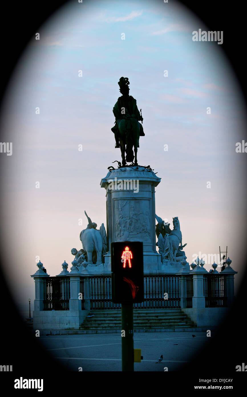Stop sign man hi-res stock photography and images - Alamy