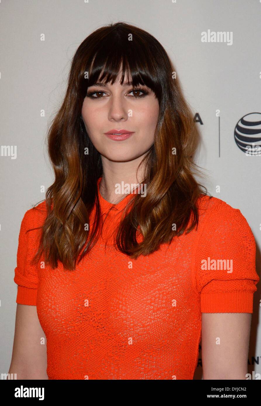 New York, NY, USA. 18th Apr, 2014. Mary Elizabeth Winstead at arrivals ...