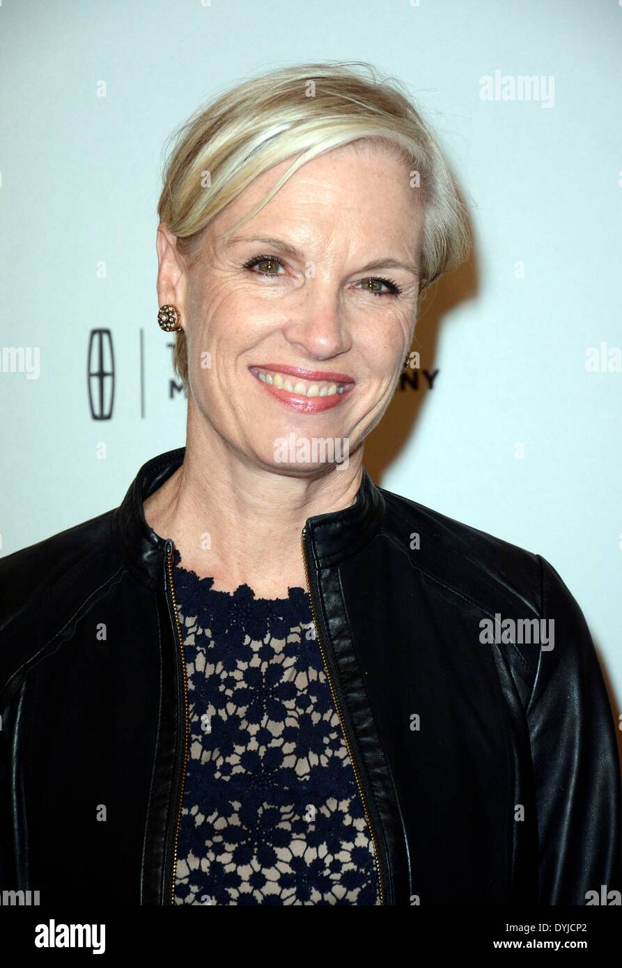 New York, NY, USA. 18th Apr, 2014. Cecile Richards at arrivals for ALL ...