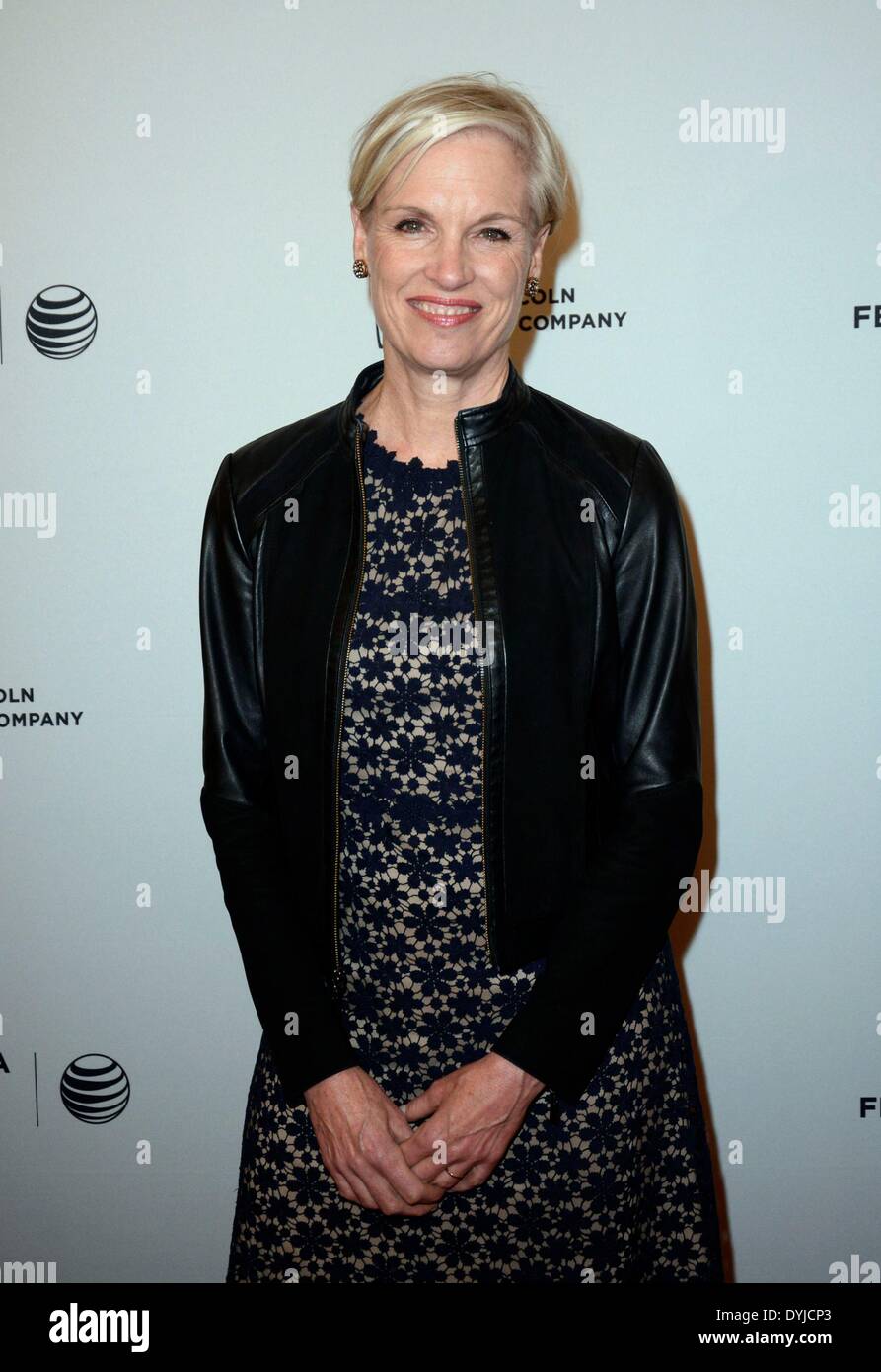 New York, NY, USA. 18th Apr, 2014. Cecile Richards at arrivals for ALL ...
