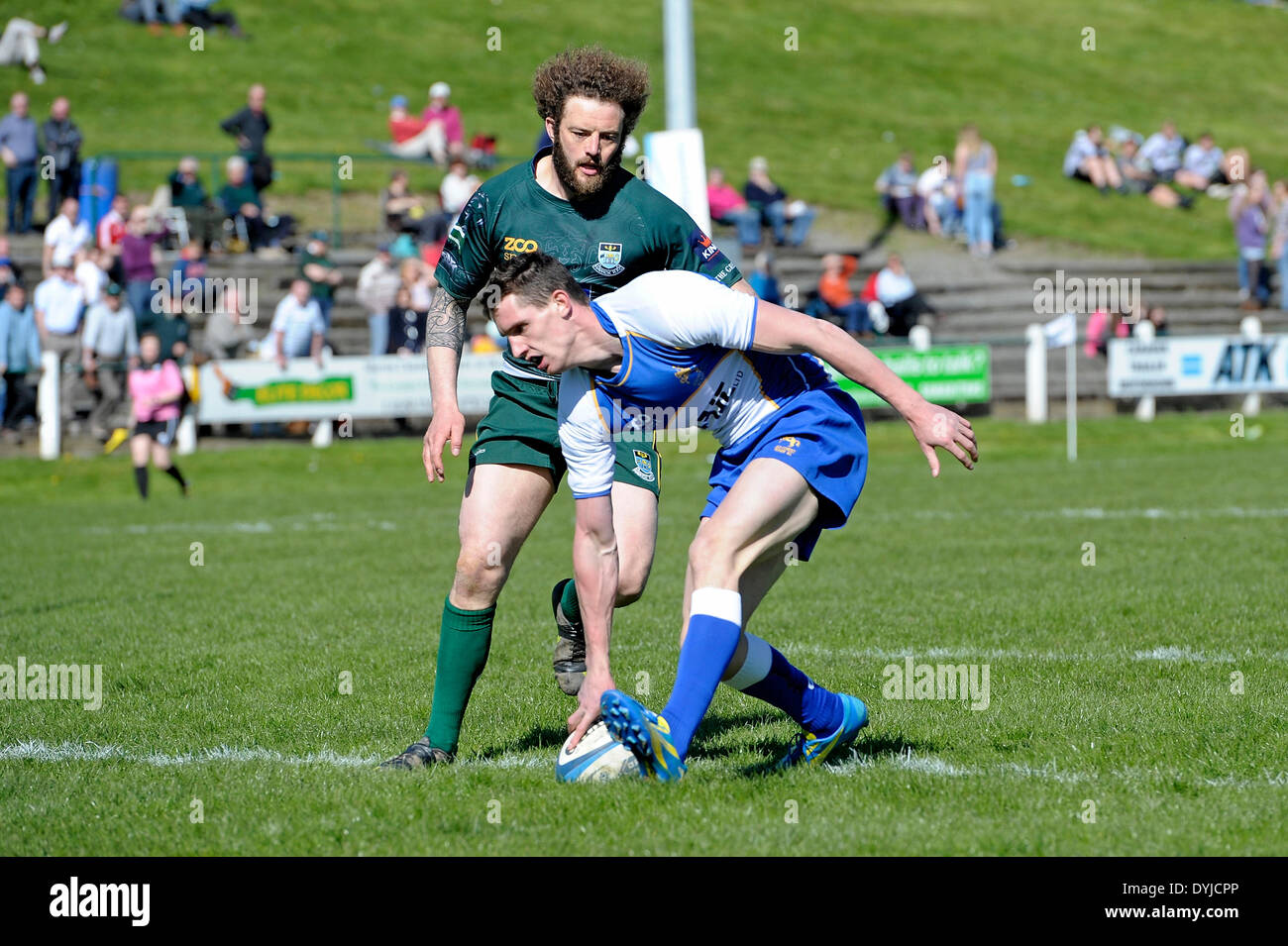 Hawick, UK.. - 19/Apr/2014 : Hawick RFC, Mansfield Park Kings of the 7s ...
