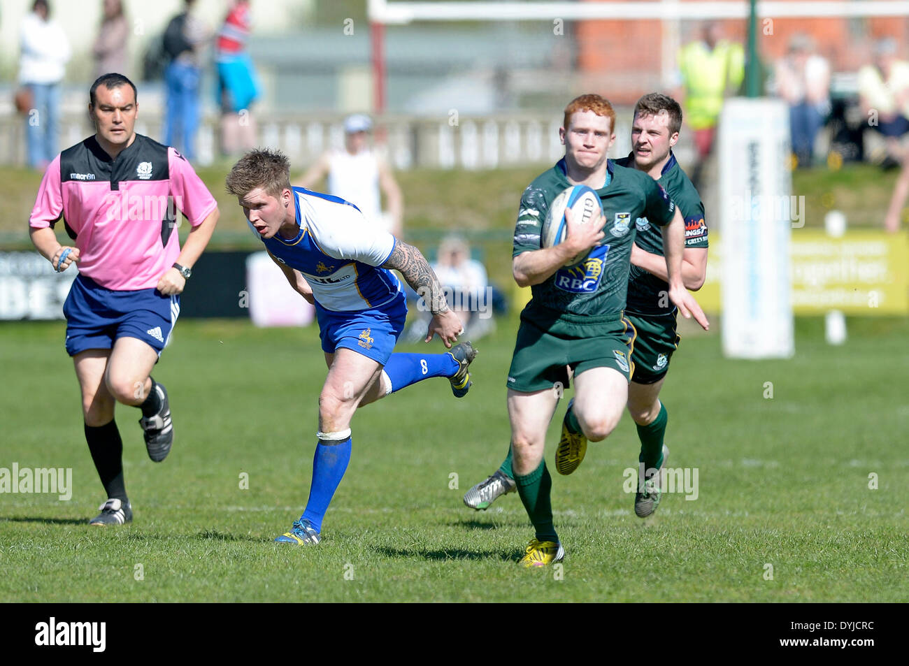 Hawick, UK.. - 19/Apr/2014 : Hawick RFC, Mansfield Park Kings of the 7s ...