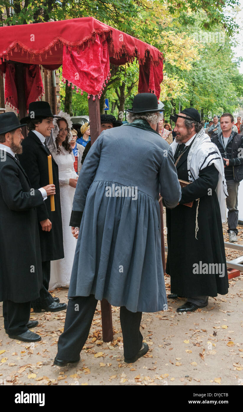 Movie episode - Marc Chagall and Bella Rosenfeld's wedding Stock Photo ...
