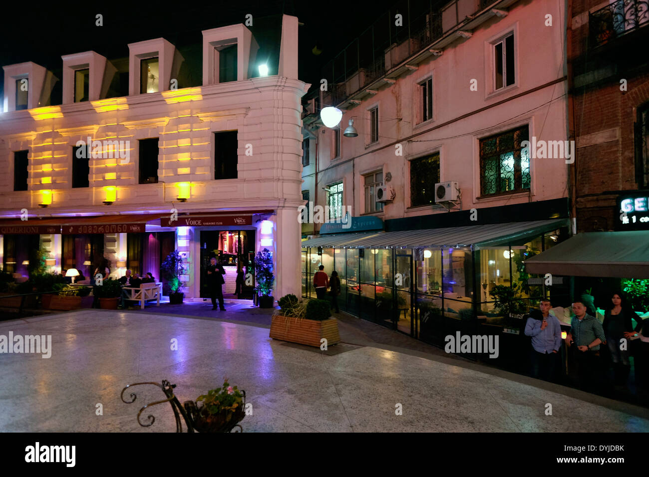 Georgia tbilisi nightlife hi-res stock photography and images - Alamy