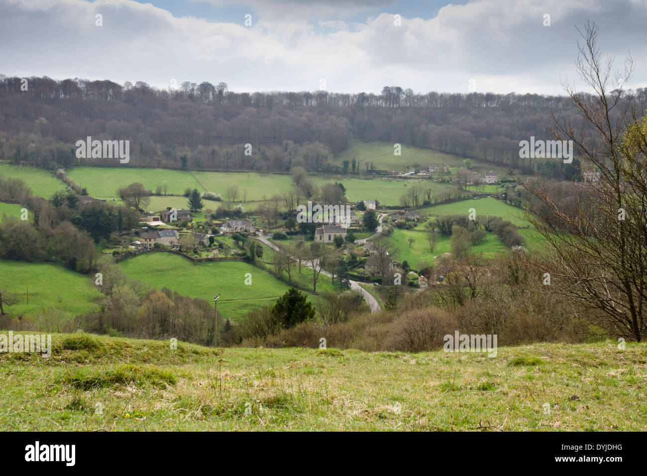 Sheepscombe, a Cotswold village near Stroud and Painswick ...