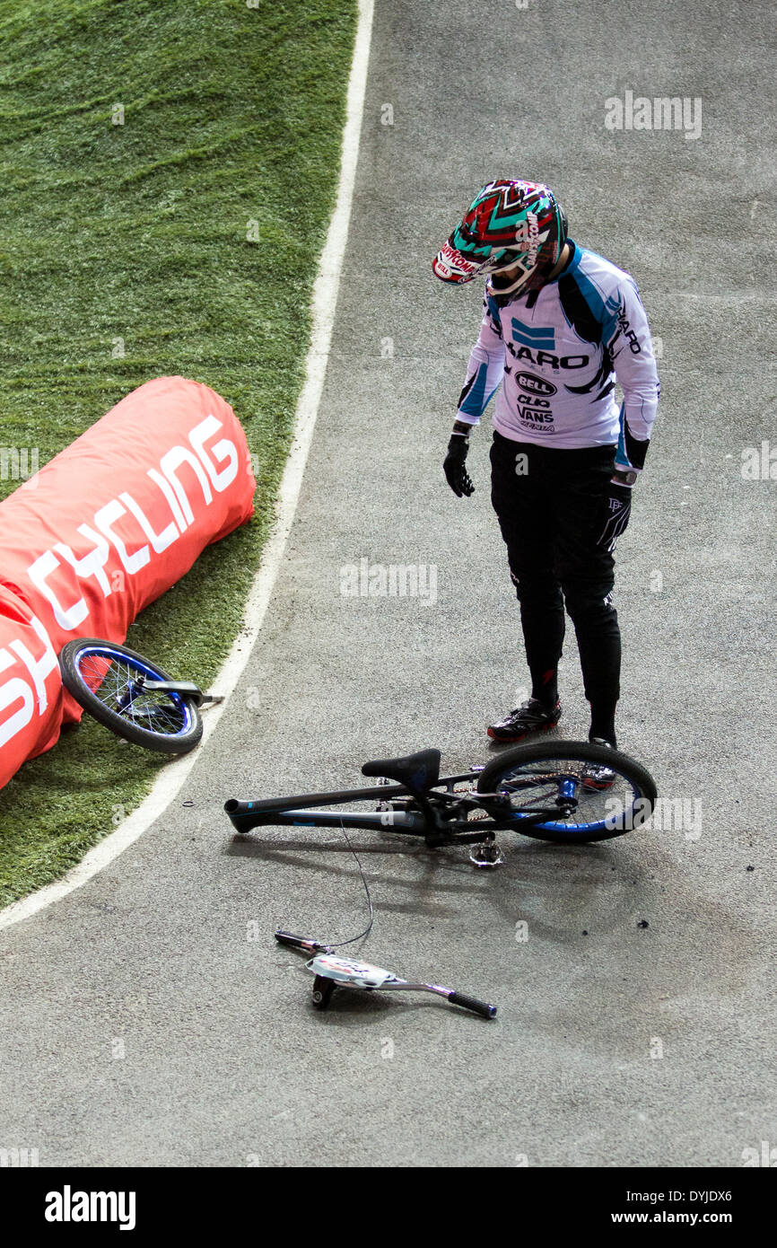 Bmx race accident hi-res stock photography and images - Alamy