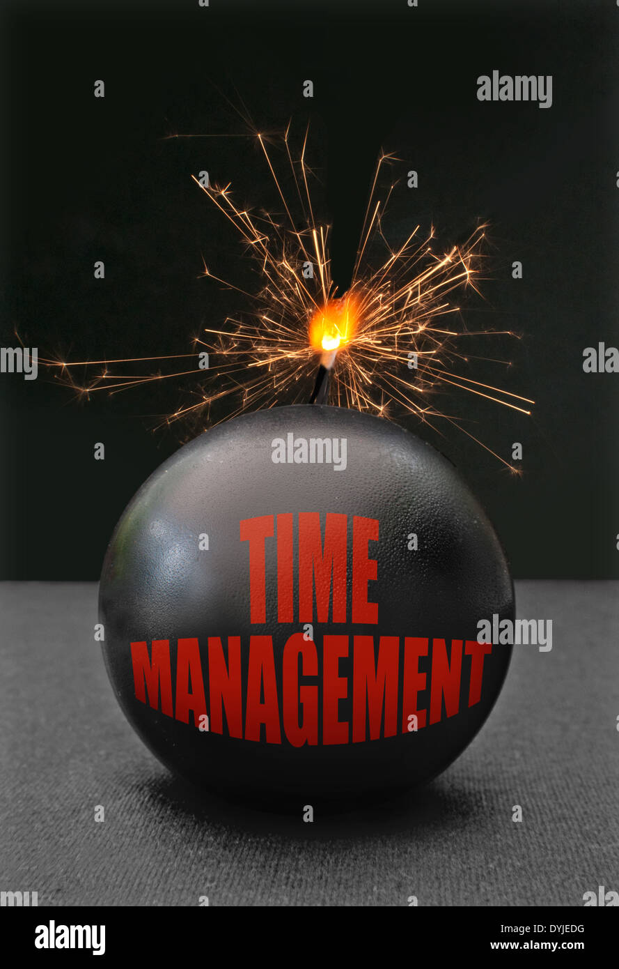 Time management bomb Stock Photo - Alamy