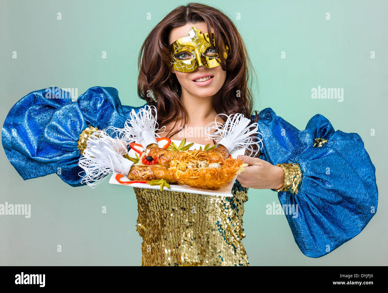 Woman holding kebab hi-res stock photography and images - Alamy