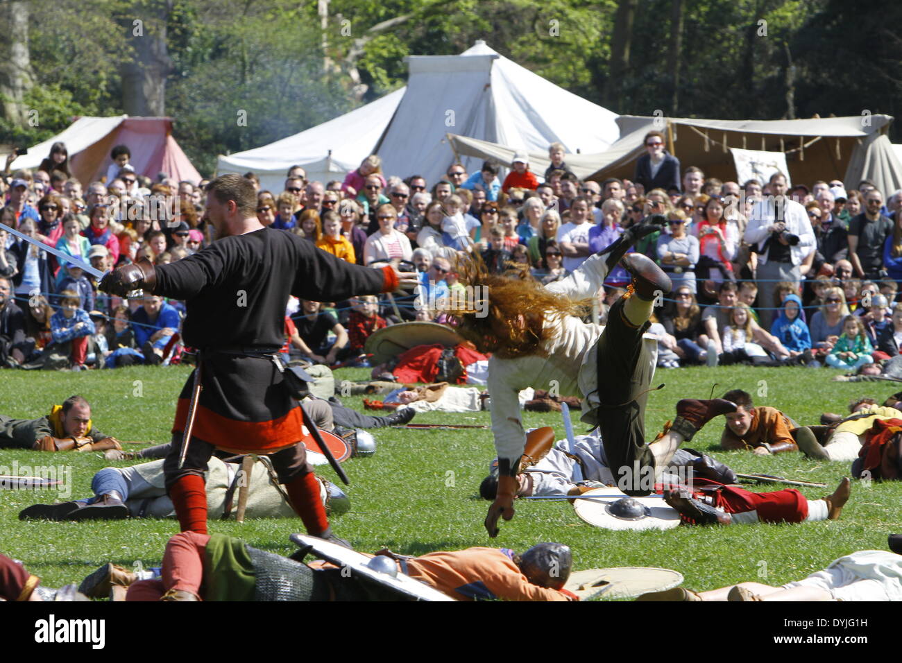 Viking battle ireland hi-res stock photography and images - Alamy