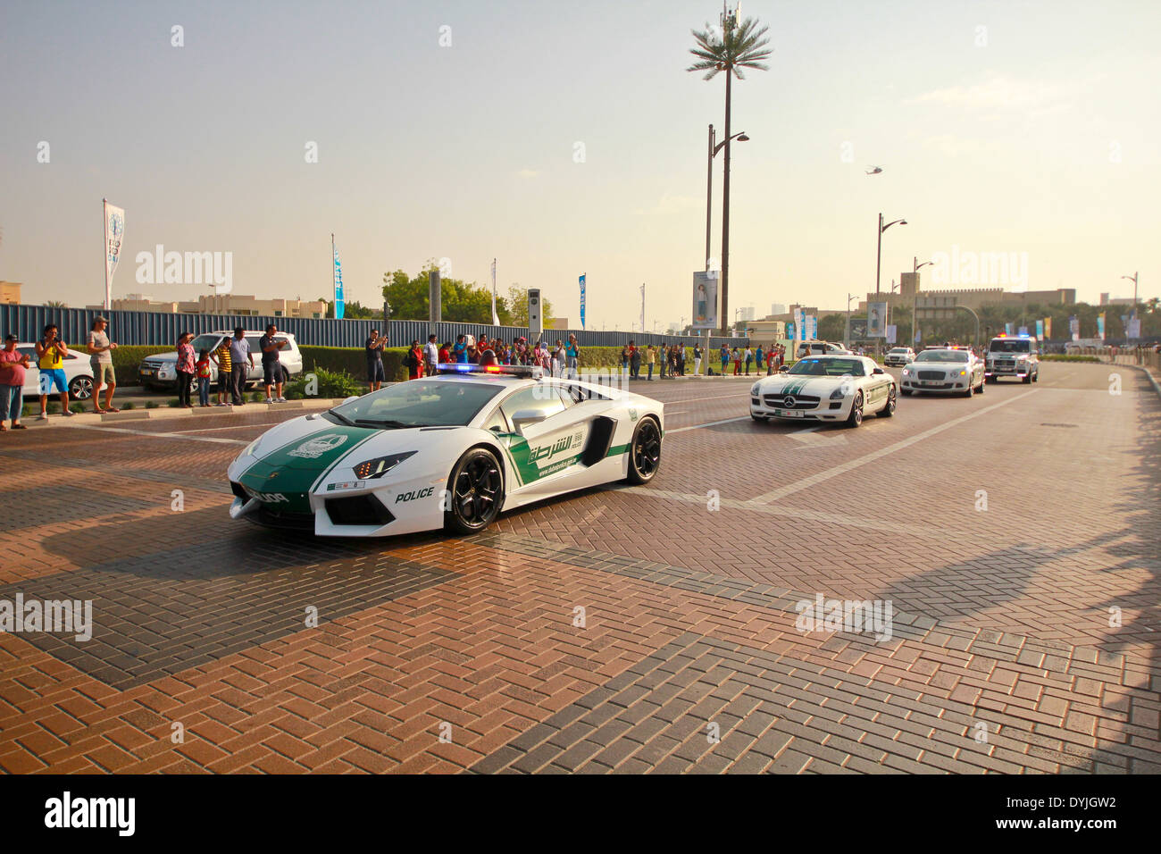 Dubai Police, Dubai Grand Parade 2013, Dubai, United Arab Emirates ...