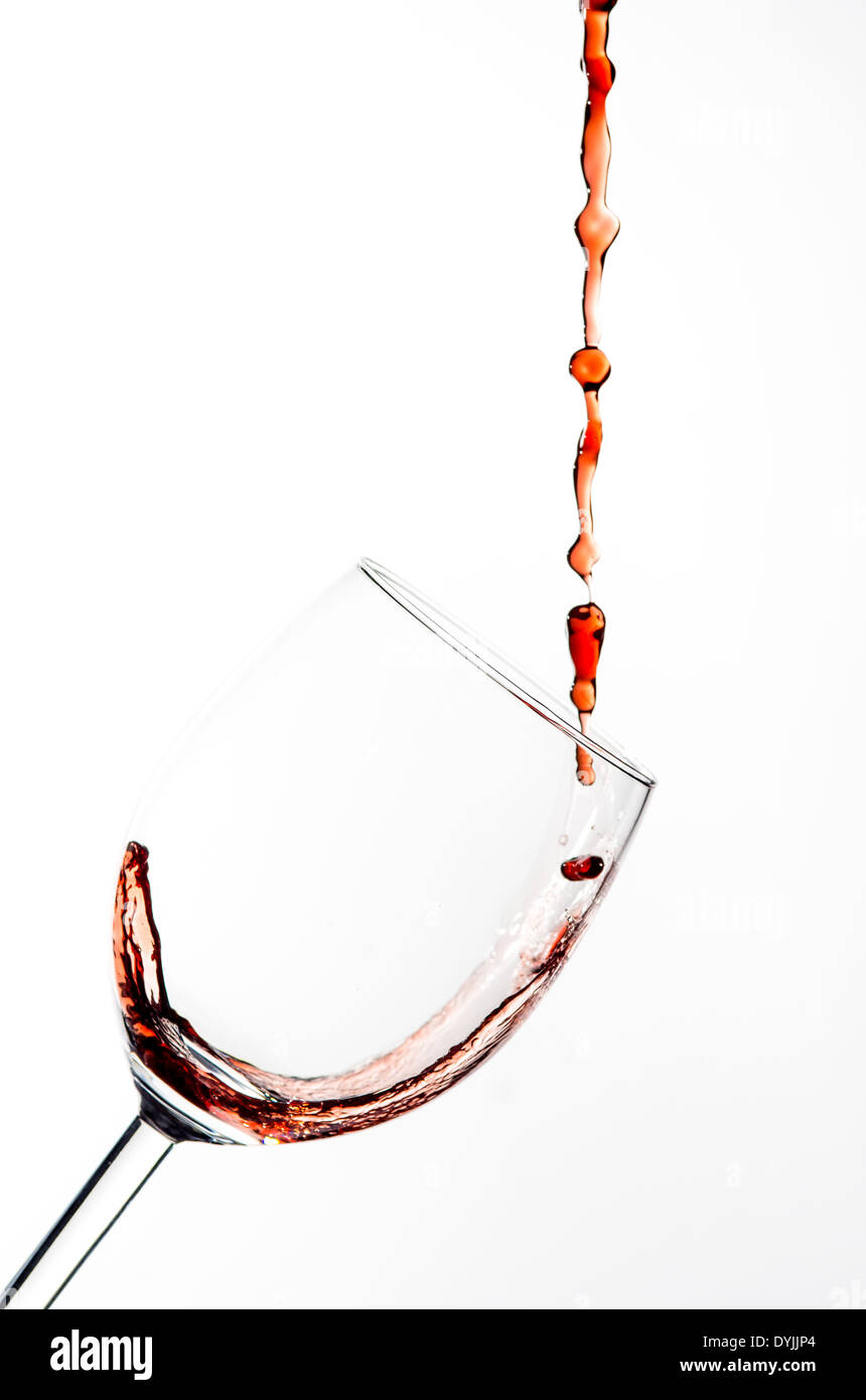 Red wine wave in a glass II Stock Photo - Alamy