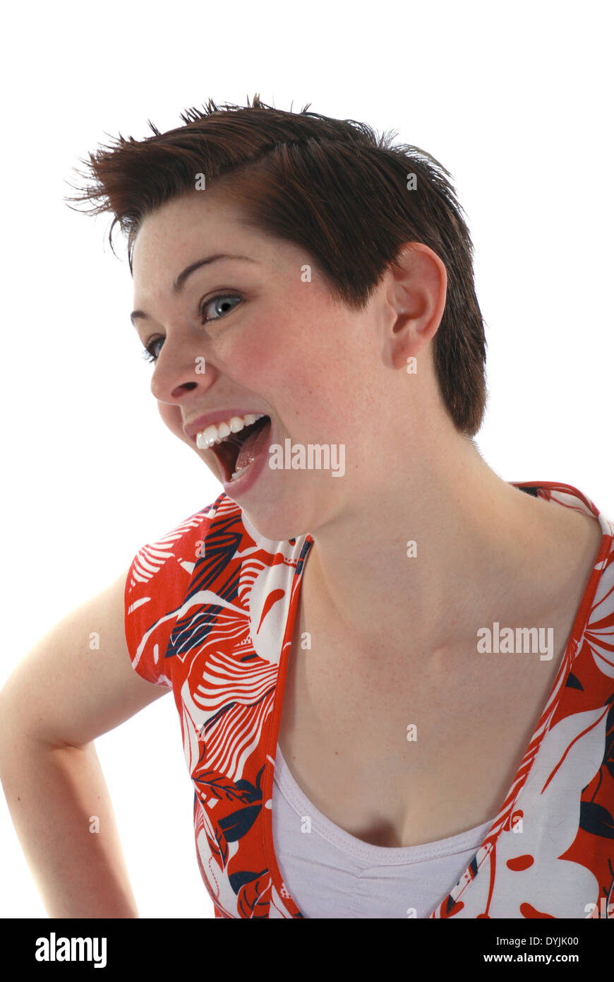 Exaggerated smile hi-res stock photography and images - Alamy