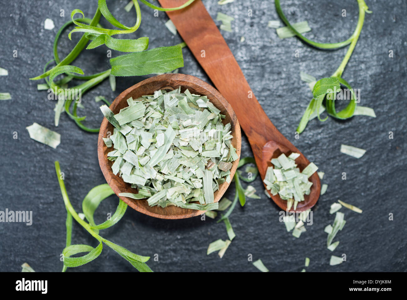 Portion of dried Tarragon (high detail close-up shot Stock Photo - Alamy