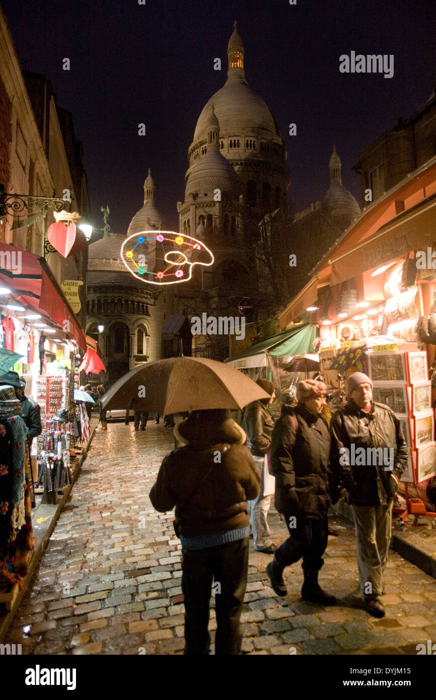 Night heavy snow hi-res stock photography and images - Alamy