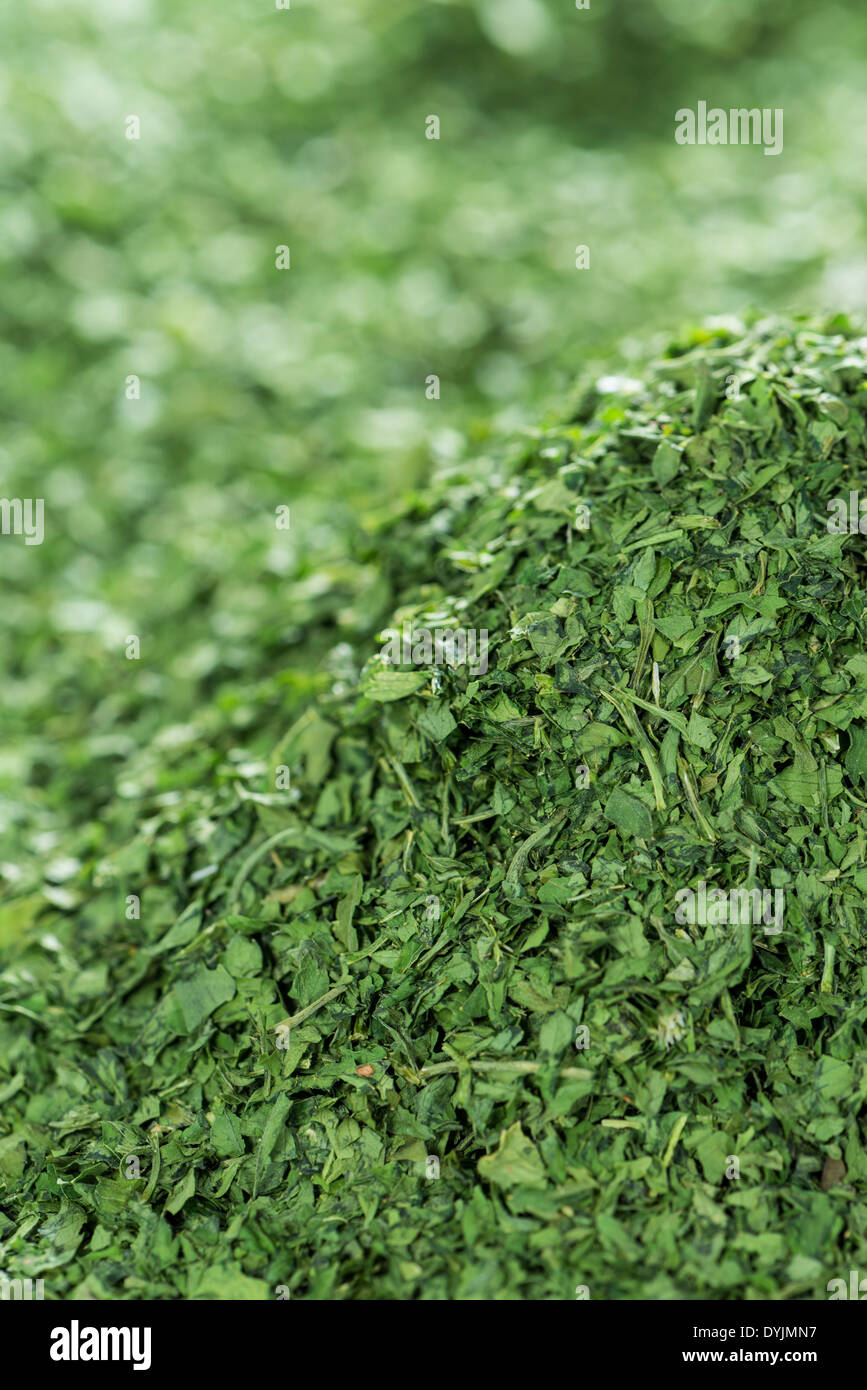 Dried Parsley as high resolution detailed food background image Stock ... Dried Parsley as high resolution detailed food background image Stock ...