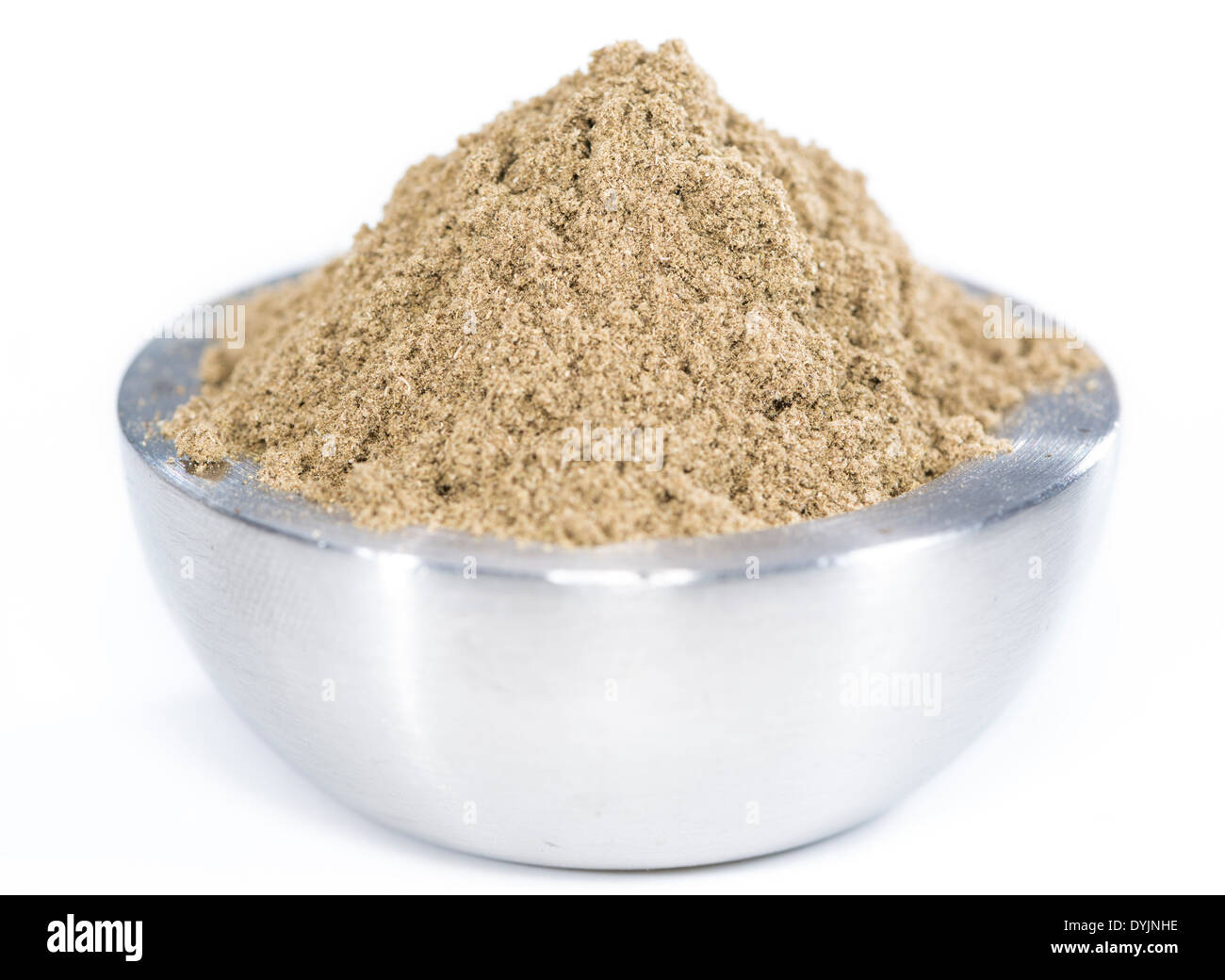 Sage Powder in a bowl (isolated on white background Stock Photo - Alamy