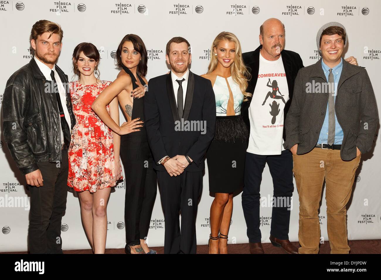 New York, NY, USA. 19th Apr, 2014. Jake Weary, Rachel Melvin, Cortney ...