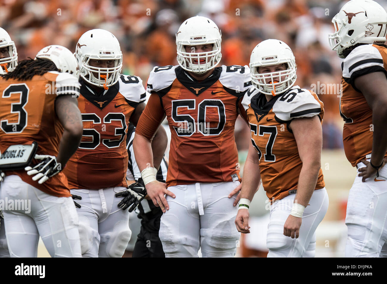 Austin, Texas, USA. 19th Apr, 2014. April 19, 2104: Texas Longhorns ...