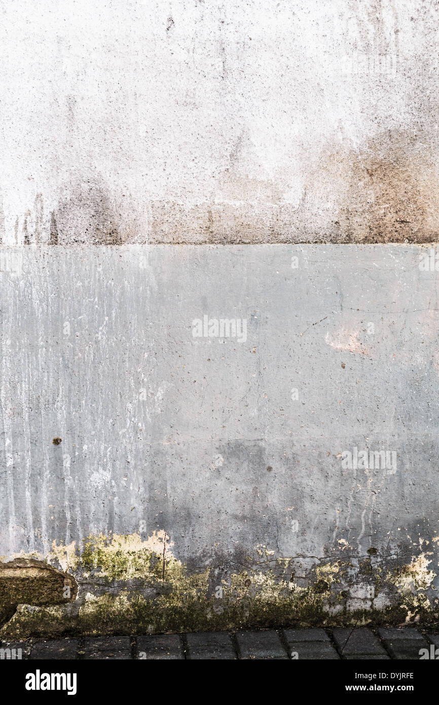 Background of grunge exterior old dirty wall Stock Photo - Alamy