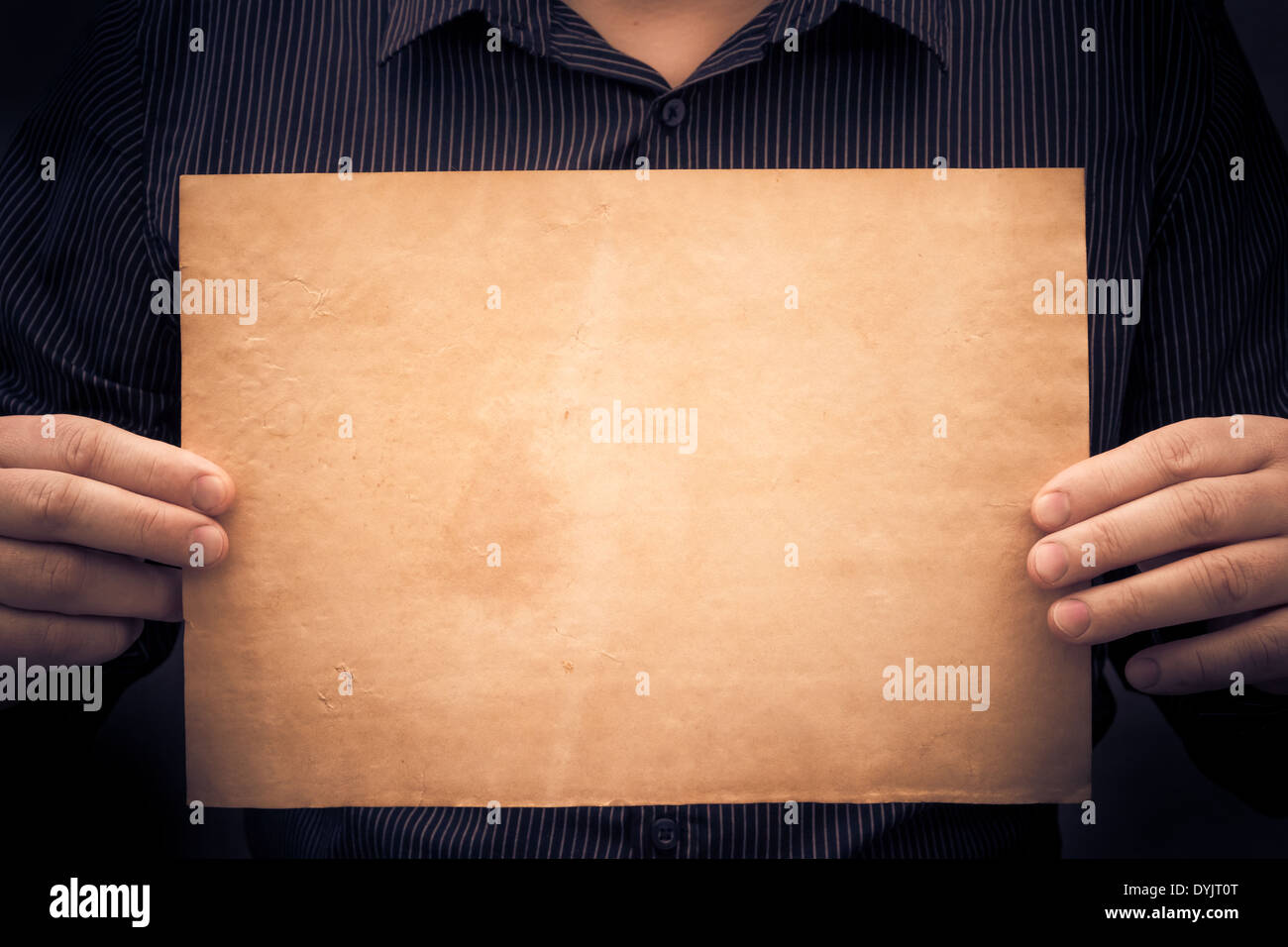 Wrinkled hand card hi-res stock photography and images - Alamy