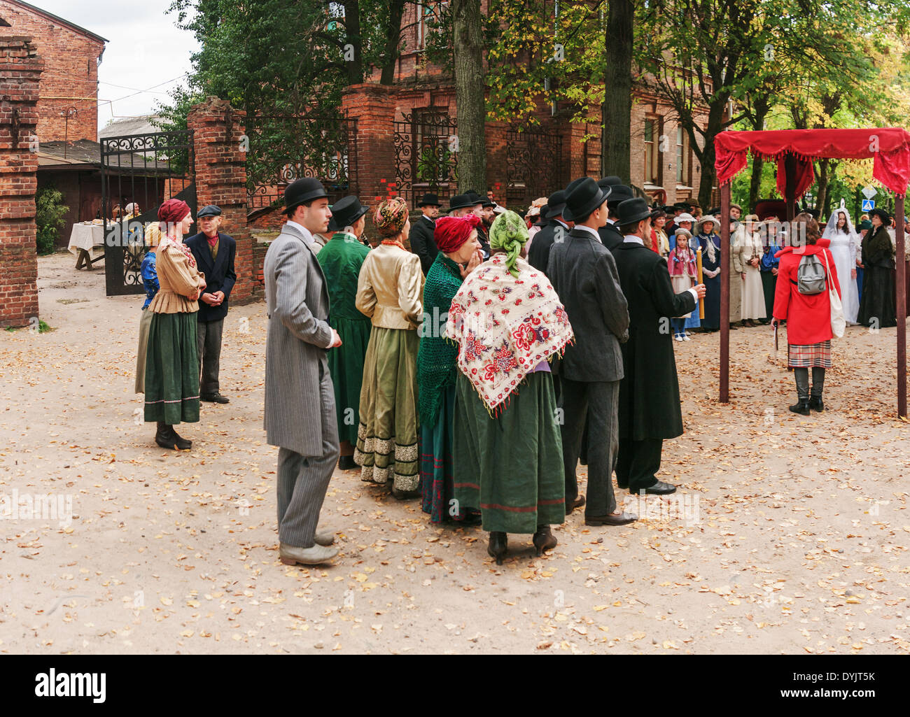 Movie episode - Marc Chagall and Bella Rosenfeld's wedding Stock Photo ...
